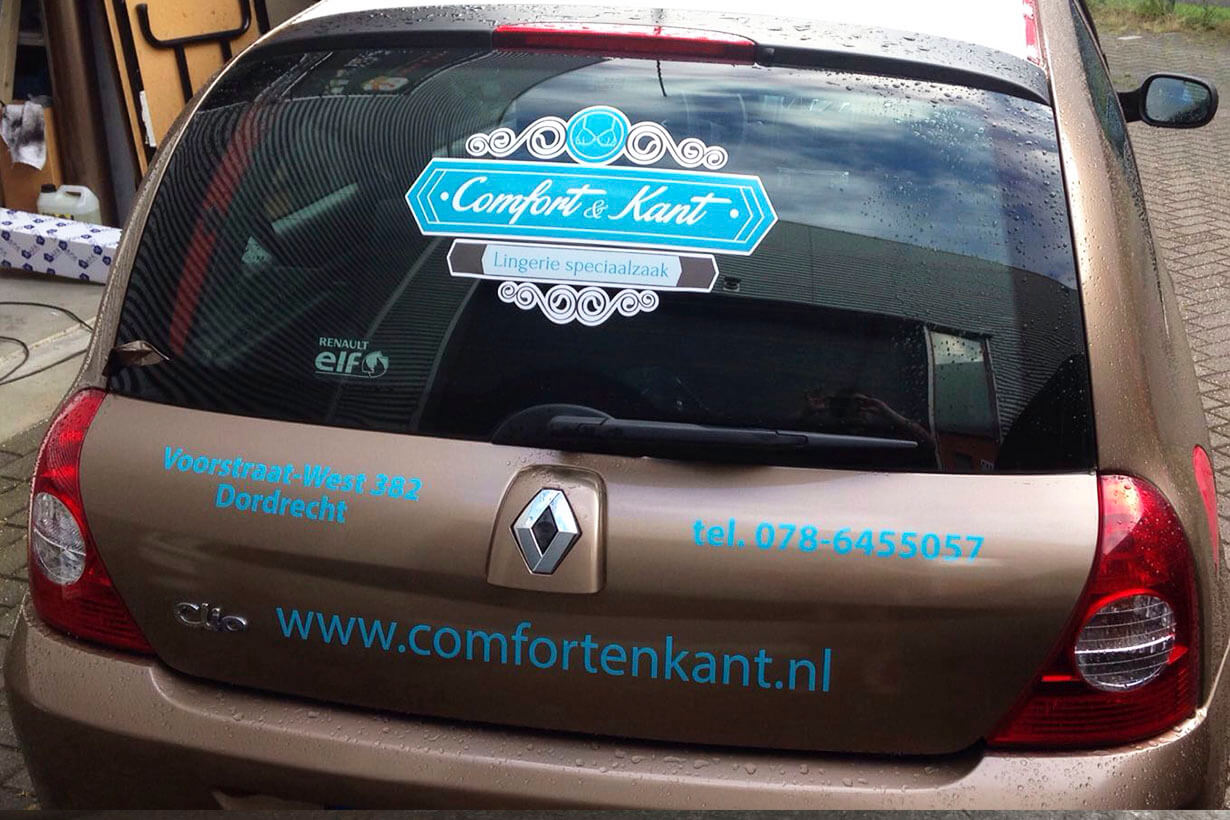 Drukkerij Jonkheer | Autosticker laten drukken